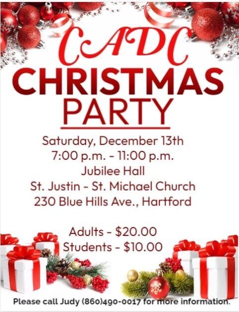EE - CADC Annual Christmas Party 2025 - Hartford, CT - West Indian ...